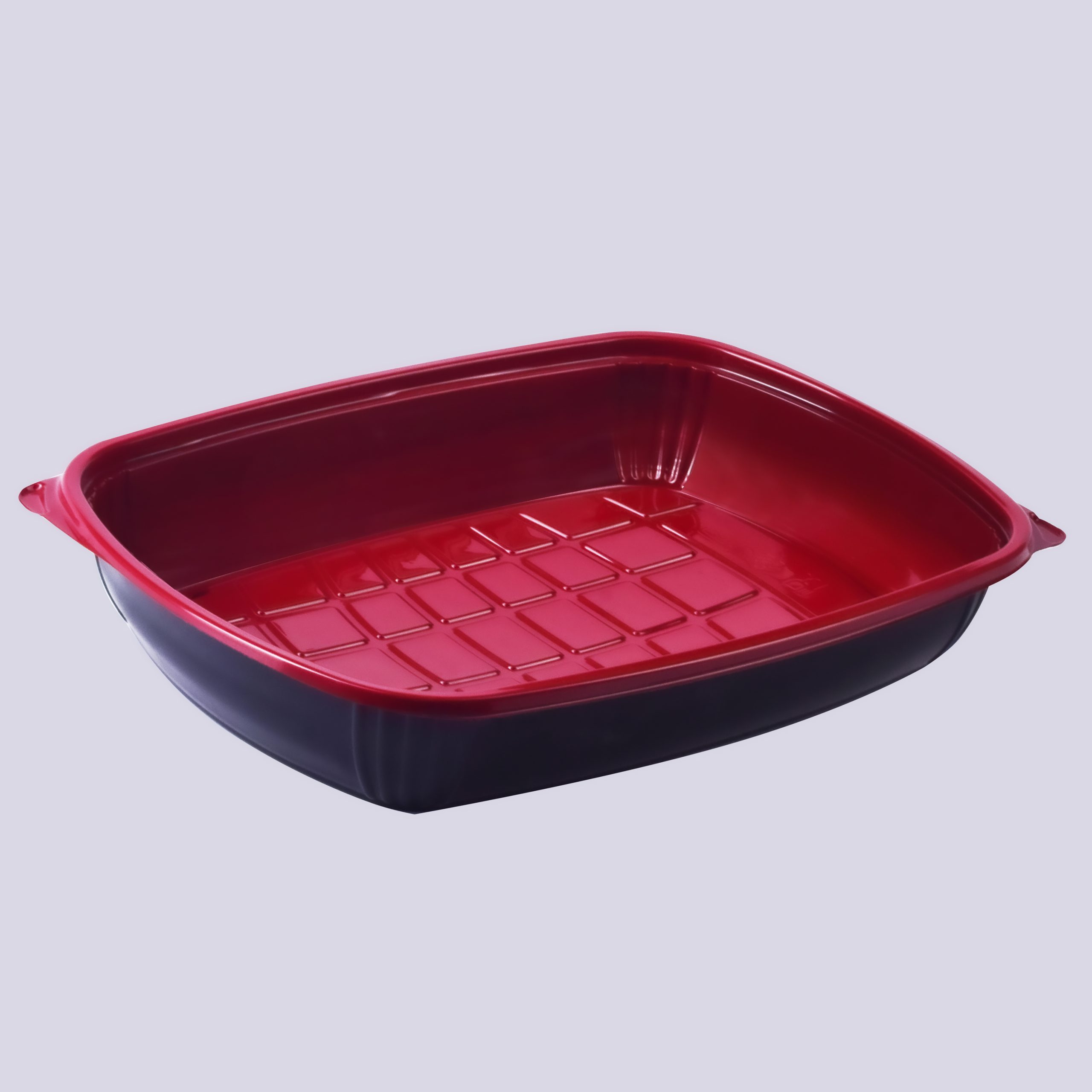 Big Meal Plate - 1 Compartment - Colored - UPack Egypt