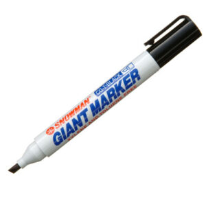 SNOWMAN Giant Marker Black - UPack Egypt