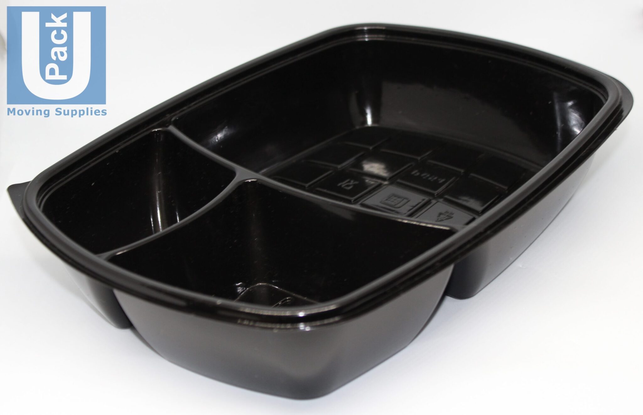 Large Three Compartment Meal Container - UPack Egypt