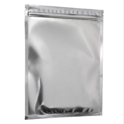 Silver Zip Lock Stand Up Bag - UPack Egypt