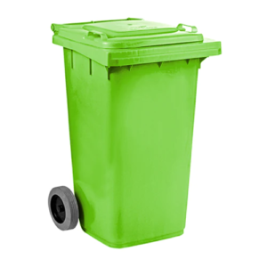 Trash Can With Wheels 240 Liters - UPack Egypt